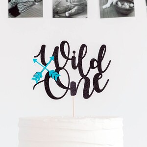 Wild ONE Cake Topper. Arrows Cake Topper. Wild One First - Etsy UK