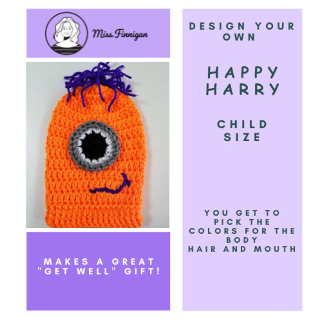 Pick Your Colors Happy Harry = Child Size Cast/boot Cozy, Cast Sock ...