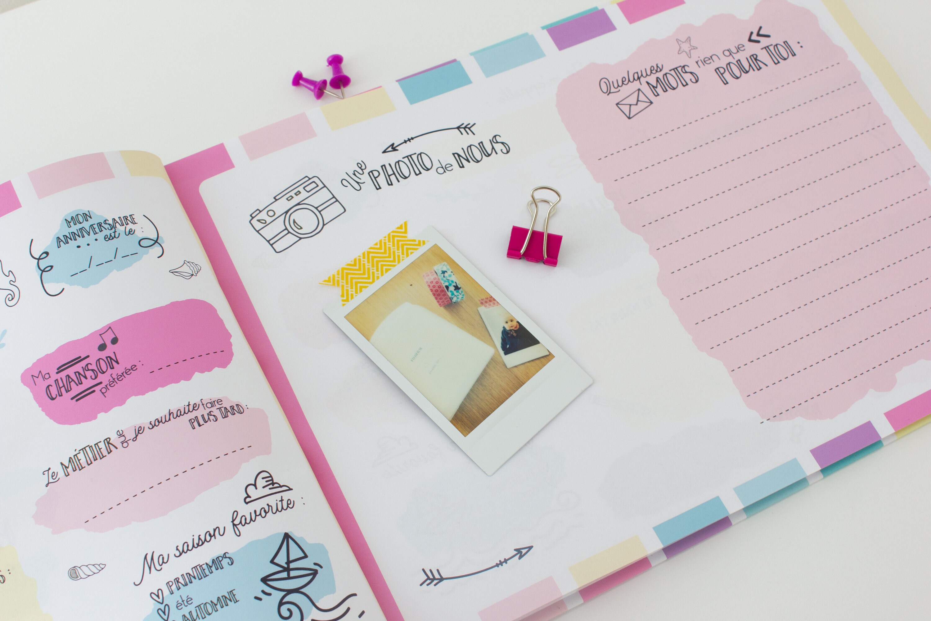 Friendship Notebook to Fill in Childhood Memories School - Etsy