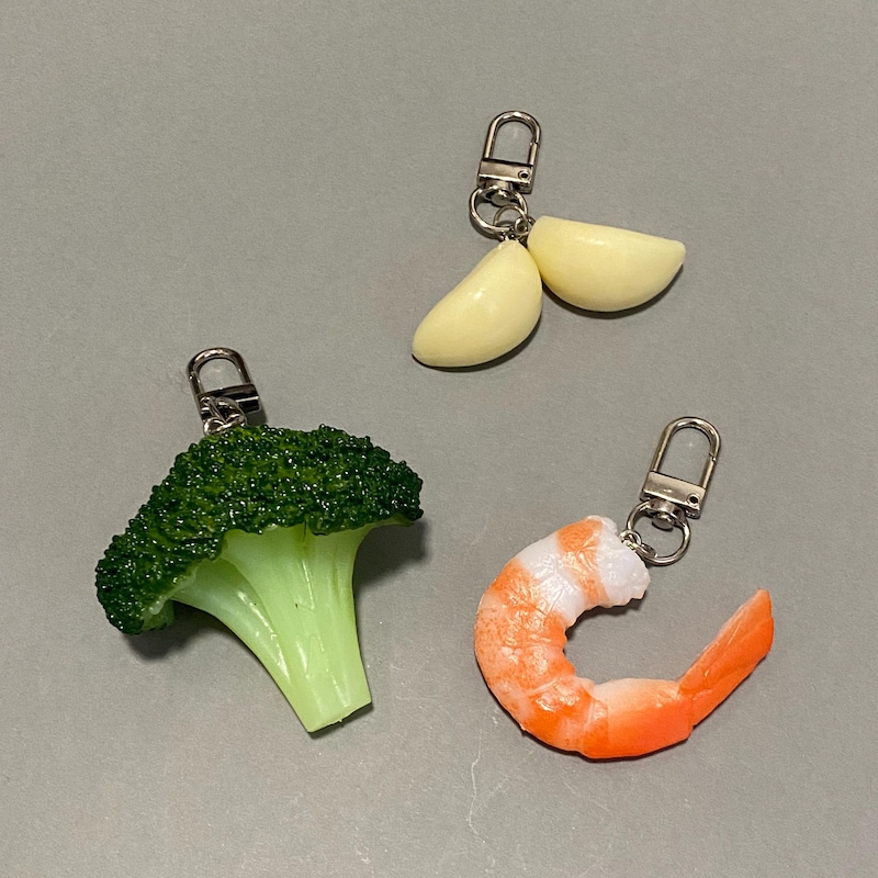 Realistic Food Key Chains - Etsy
