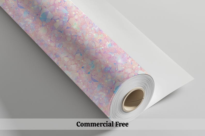 Pastel Glitter Digital Paper: Ombre Sparkle Seamless Patterns (digital ...
