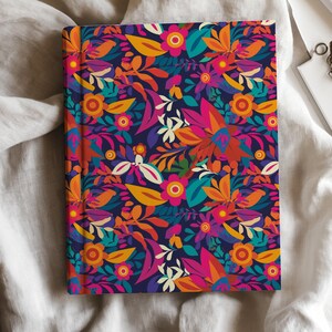 Colorful Abstract Floral Digital Paper: Seamless Patterns (digital ...