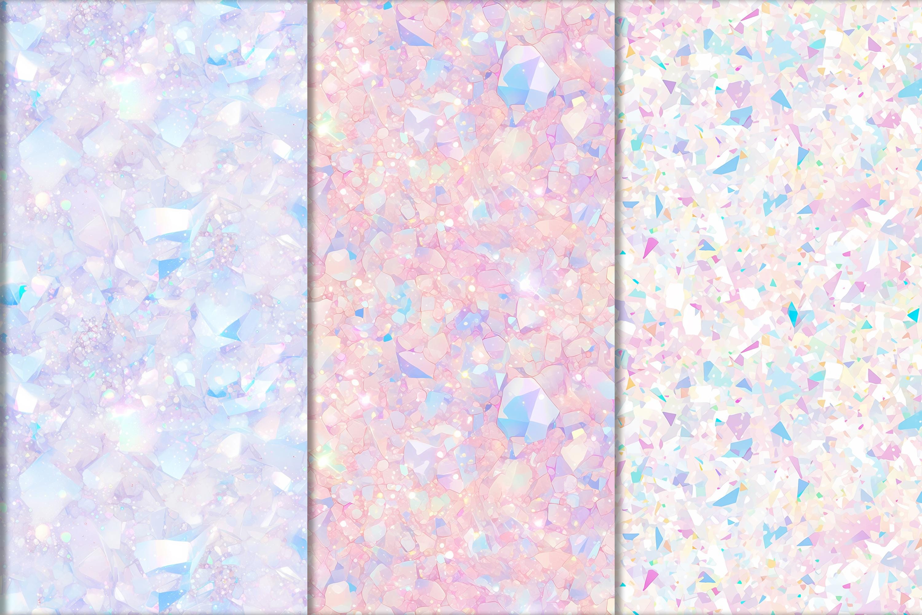 Pastel Glitter Digital Paper: Ombre Sparkle Seamless Patterns (digital ...
