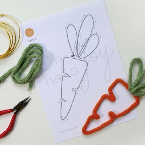 Easter Shapes Wire Templates - Printable Template for Wire Art and ...