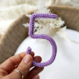 Number Templates - Printable Template for Wire Art - Cursive Font ...