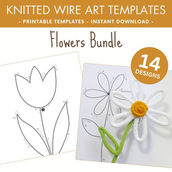 Wire Flowers - Etsy