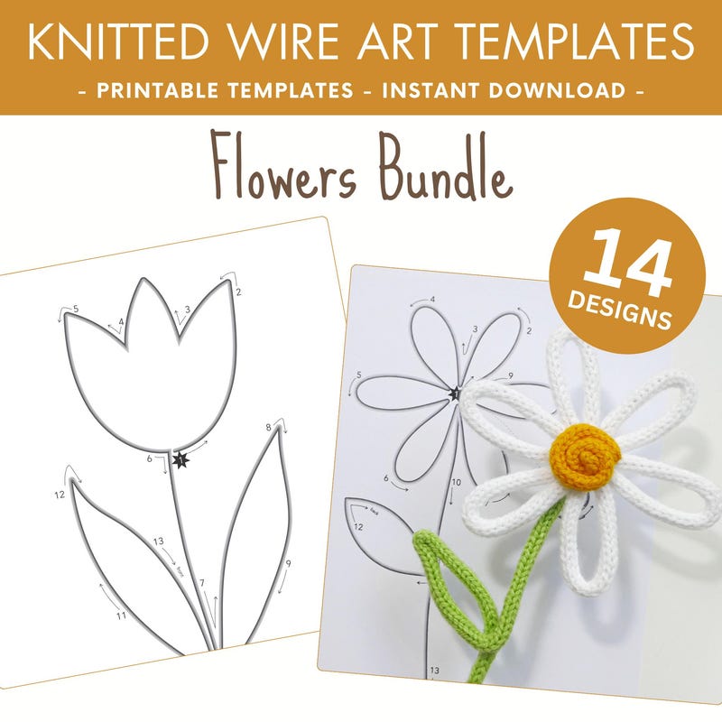 Wire Flowers - Etsy