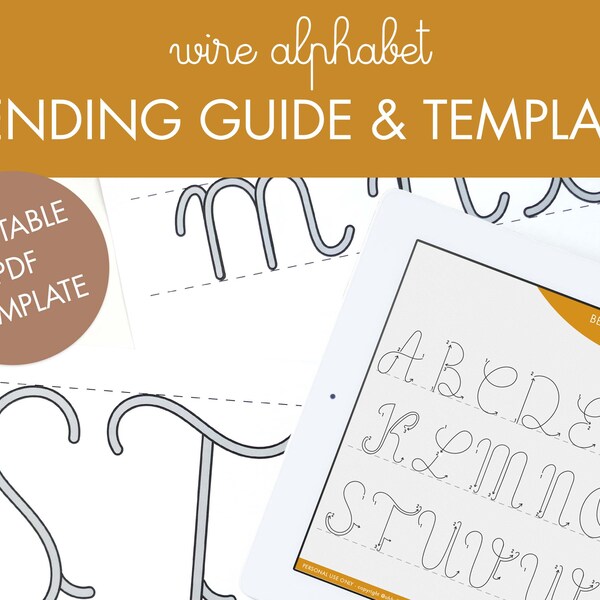 Cursive Wire Words - Etsy