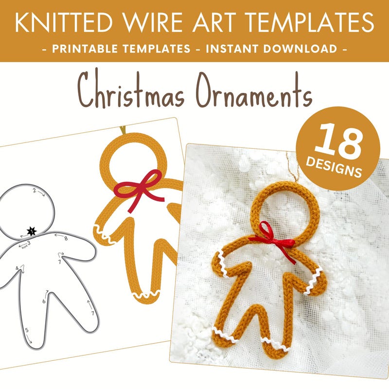 Handmade Wire Art Ornaments - Etsy