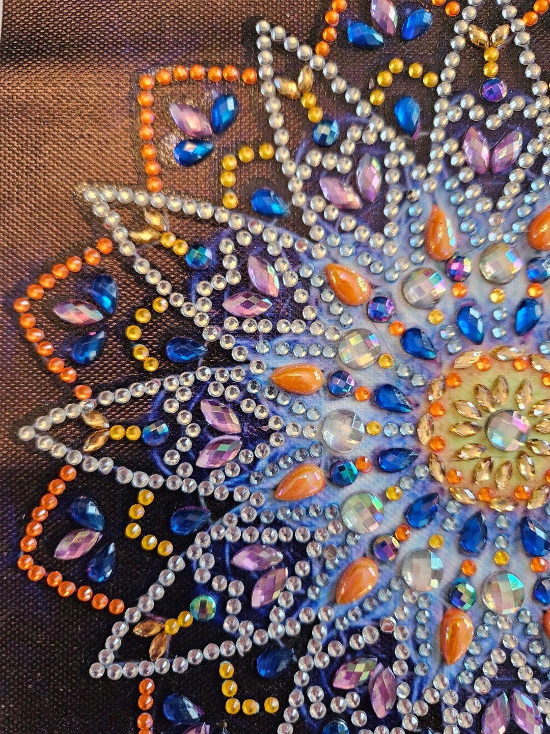 7 1/2 X 7 1/2 Geometric Diamond Painting - Etsy