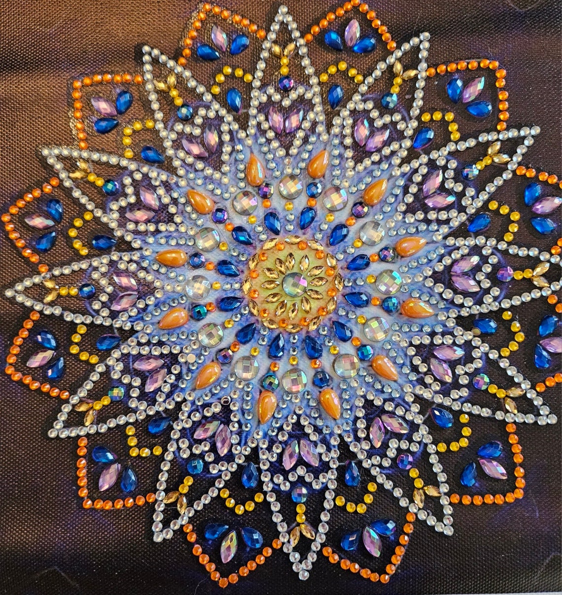 7 1/2 X 7 1/2 Geometric Diamond Painting - Etsy