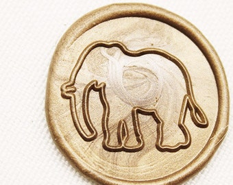 Baby Elephant Wax Seals Stamp - Elephant Wax Sealing Stamp - Animal Wax ...