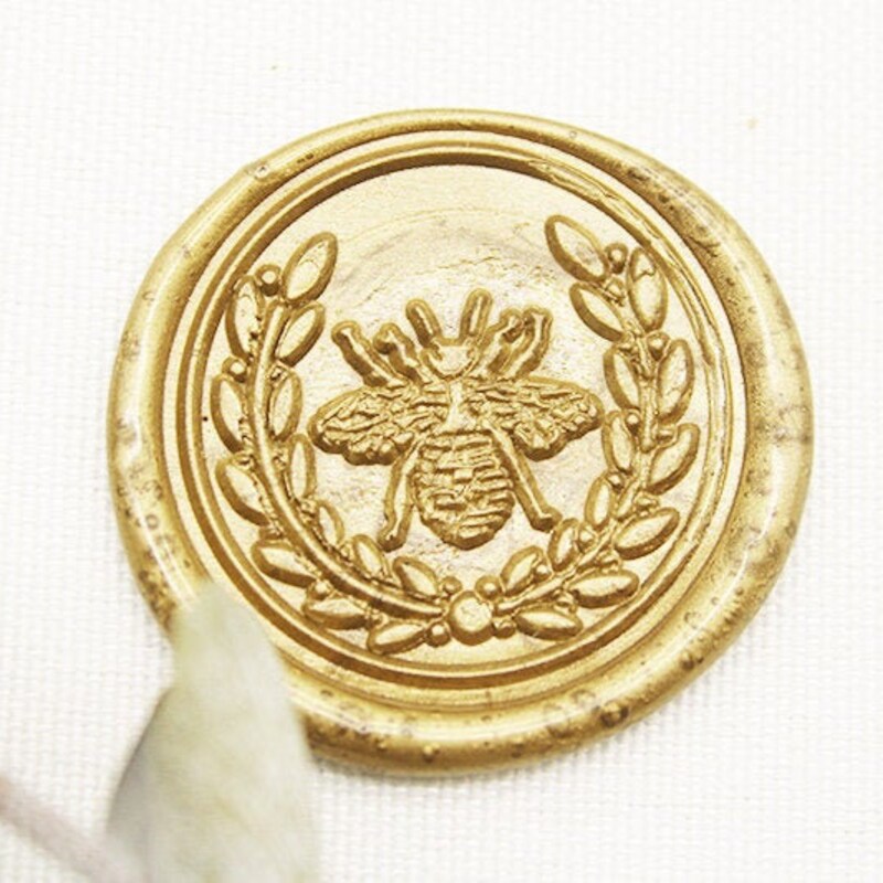 Custom Bee Stamp - Etsy