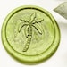 Palm Tree Wax Seal Stamp ,viking Sealing Wax Stamp , Wedding Invitation ...