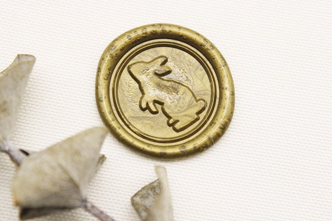 Rabbit Wax Seal Stamp-package Decoration Wax Sealing Stamp-metal ...