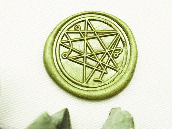 Necronomicon Metal Stamp Wedding Wax Seal StampCustom Wax | Etsy