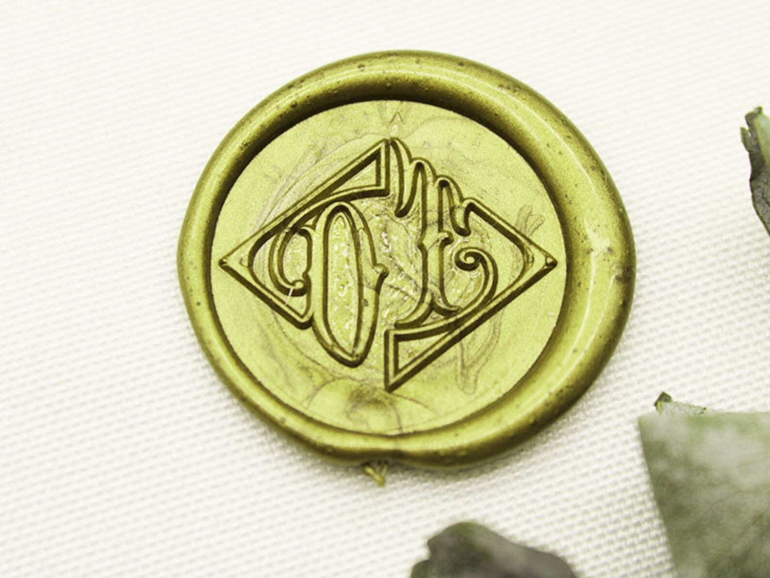 Custom Personalize Fancy Initials Wax Seal Stamp Initial Wax | Etsy
