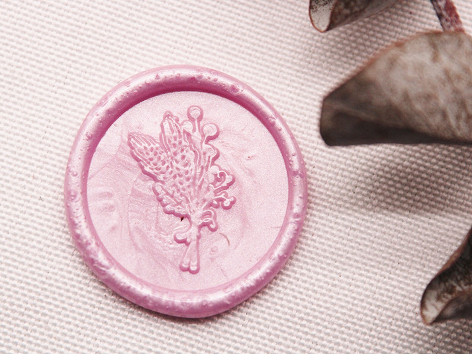Wheat Wax Seal Stamp-custom Wax Stamp -wheat Wax Seal Stamp Wedding ...