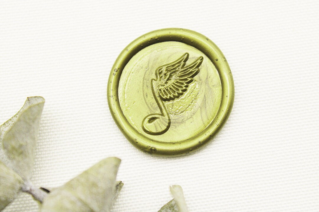 Music Note Wax Seal Stamp Kit Wedding Custom,nature Wax Stamp Seal ...