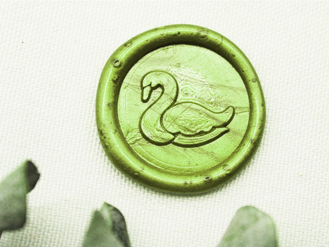 Swan Wax Seal Stamp, Wax Seal Stamp-wedding Invitation Wax Stamp-wax ...