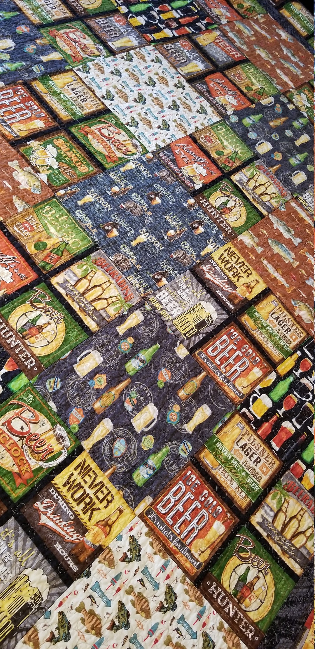 Beer Quilt - Etsy