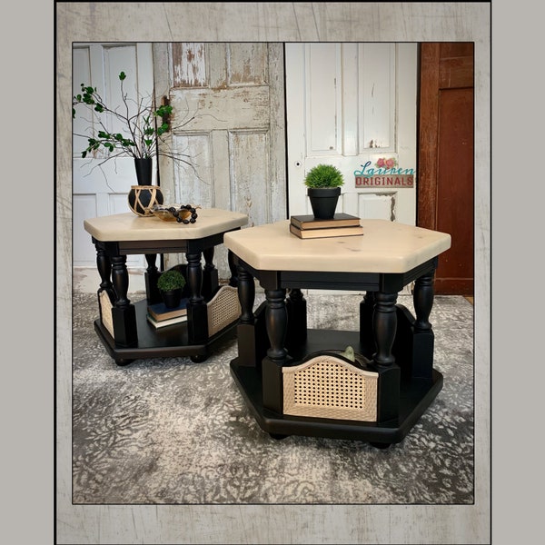 Upcycled End Tables - Etsy