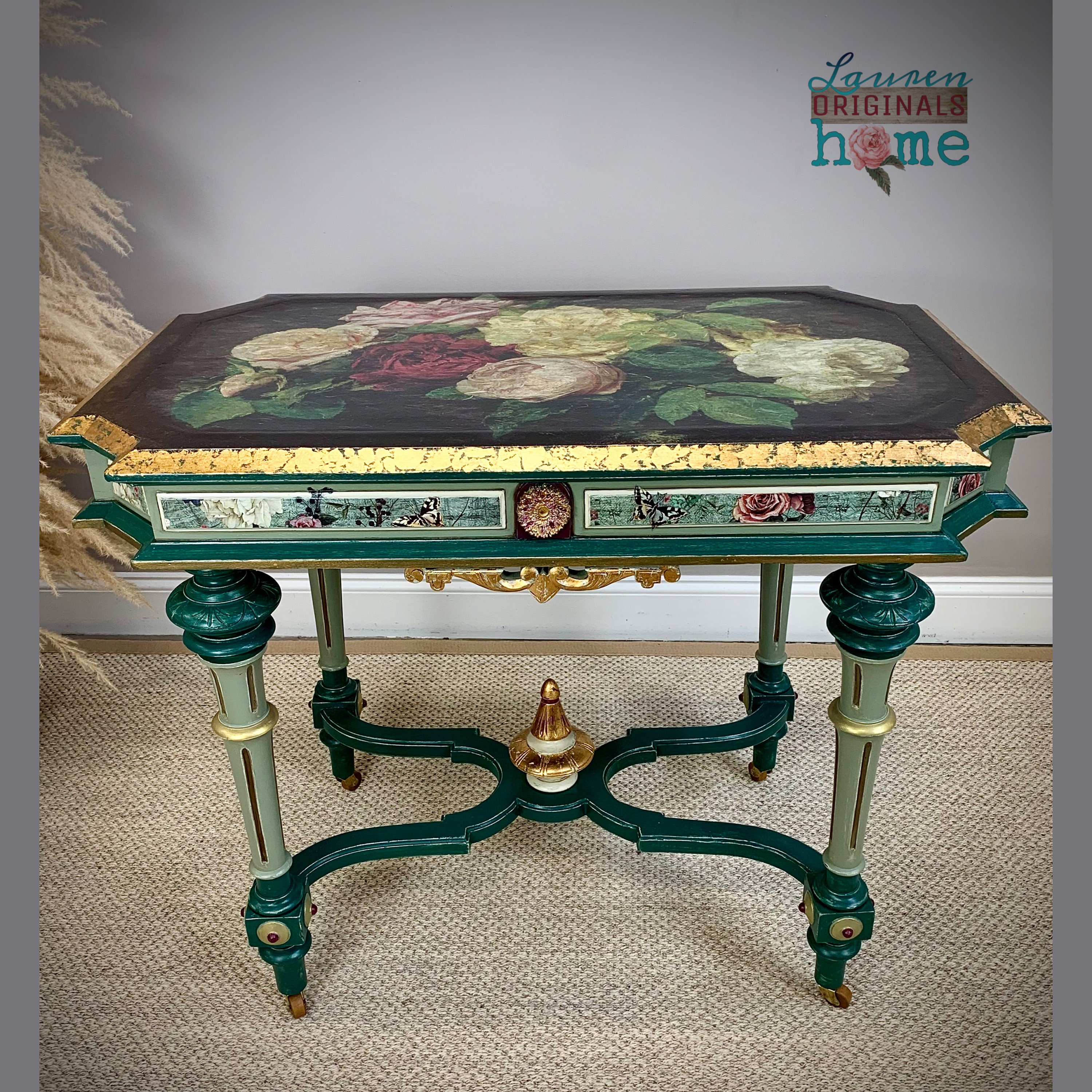 Whimsical Victorian Eastlake Table / Eclectic Moody Maximalism ...