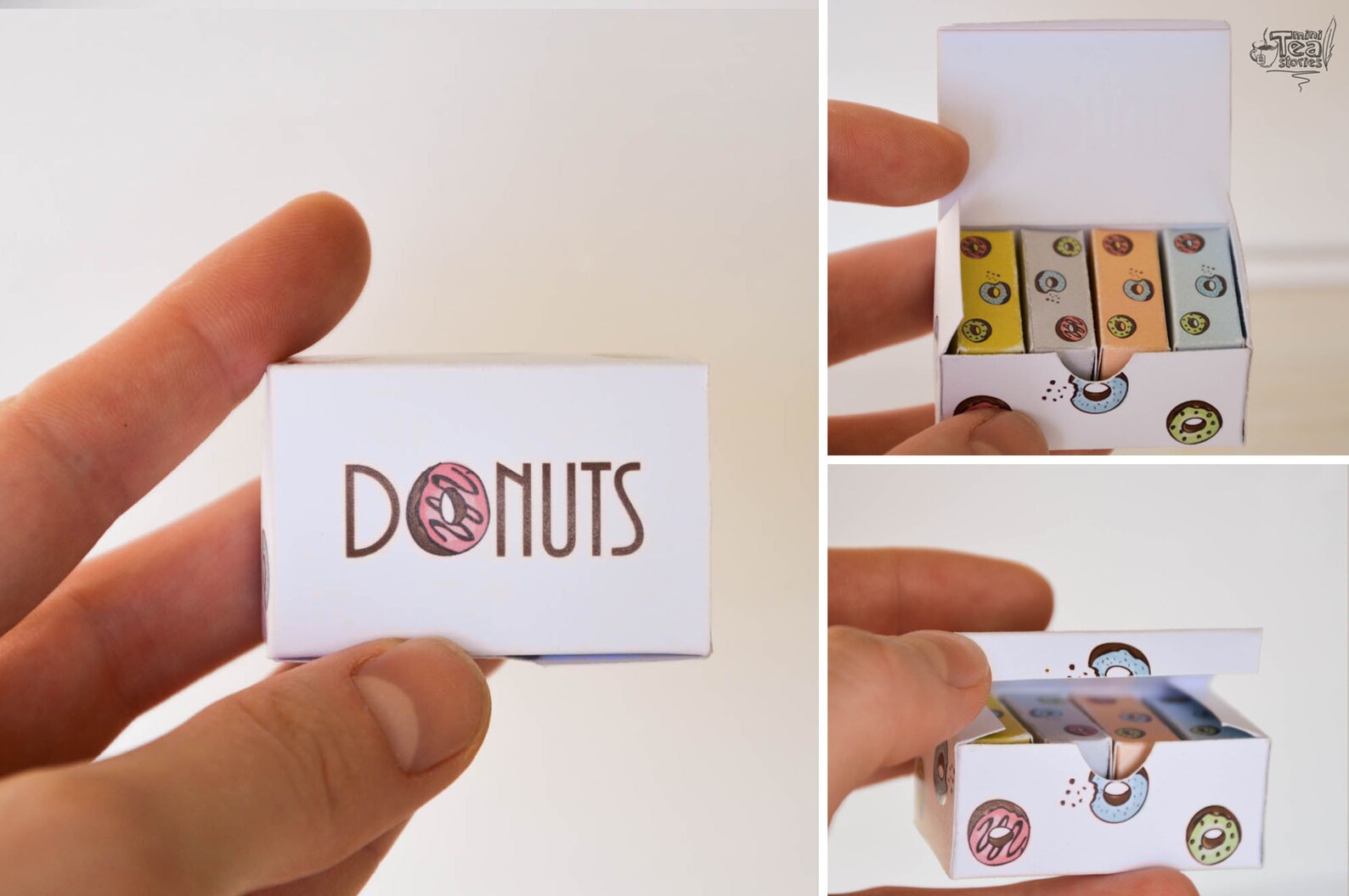 Miniature DIY Boxes for Tiny Sweets | Instant Download | Set - 5 ...