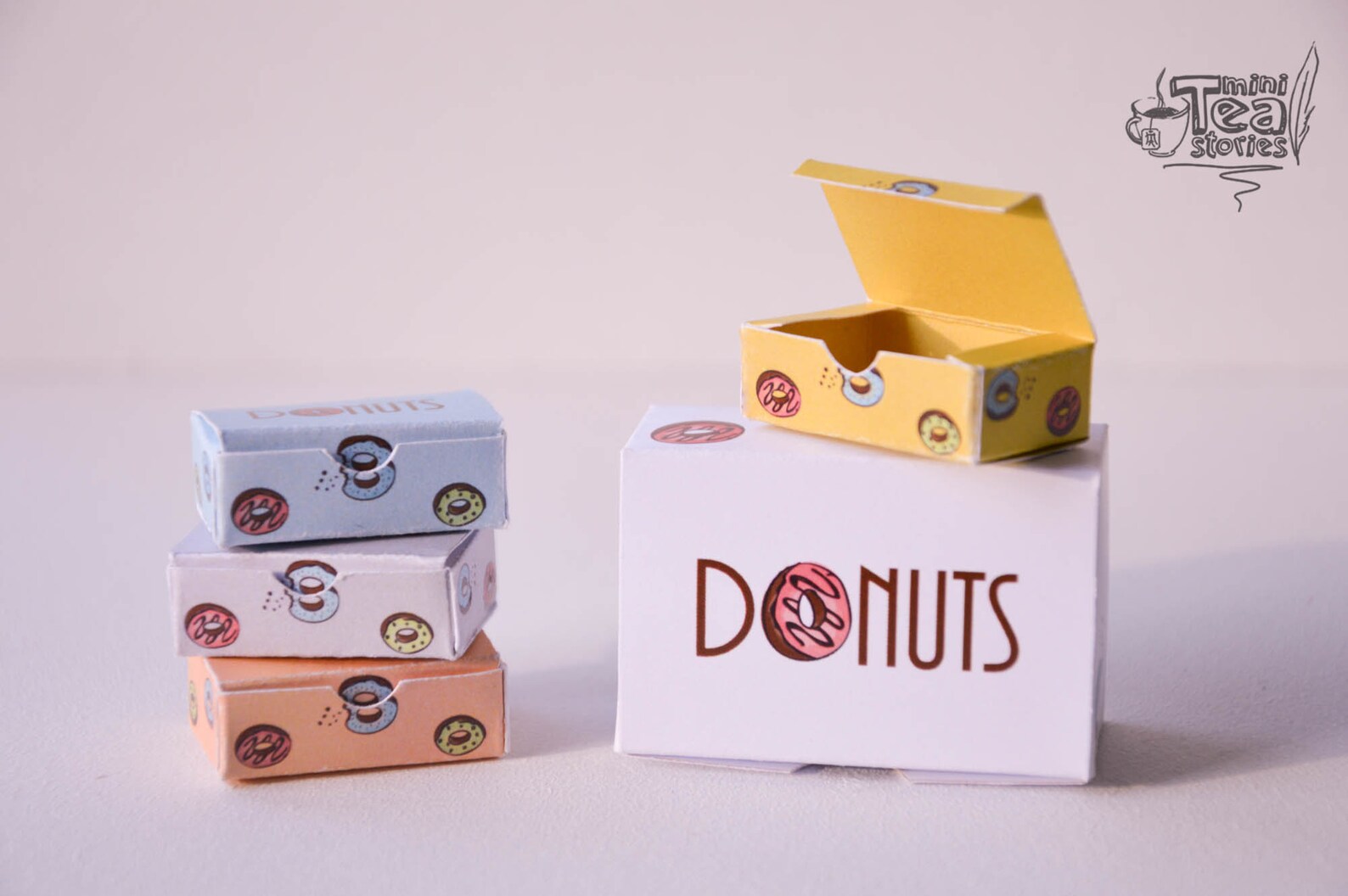 Miniature DIY Boxes for Tiny Sweets | Instant Download | Set - 5 ...
