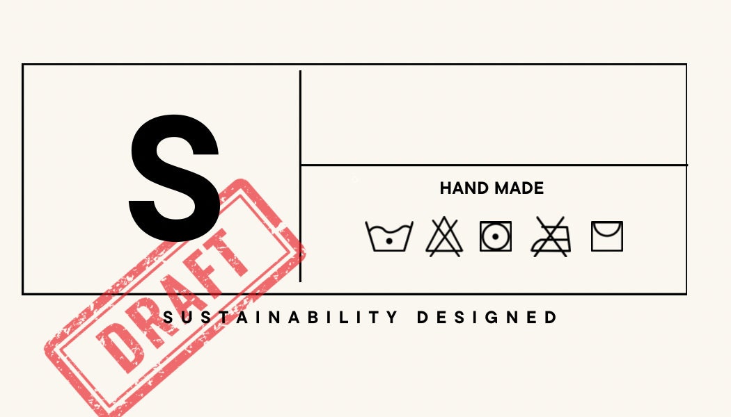 Printable Tags for Handmade Clothing / Digital Modern Clothing Tags ...