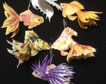 Fish ornaments | Etsy