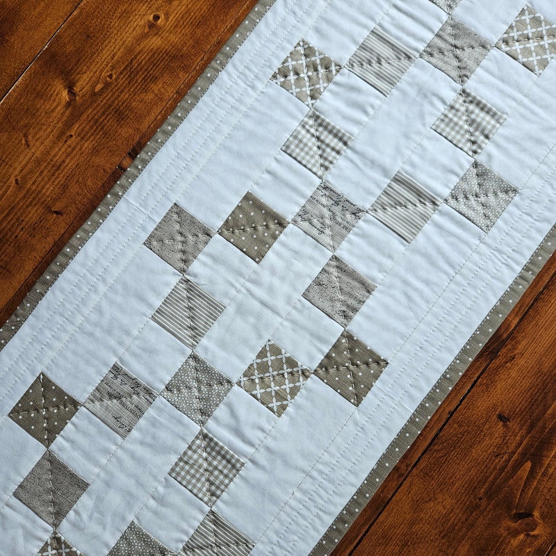 Quilted Table Runner - Etsy