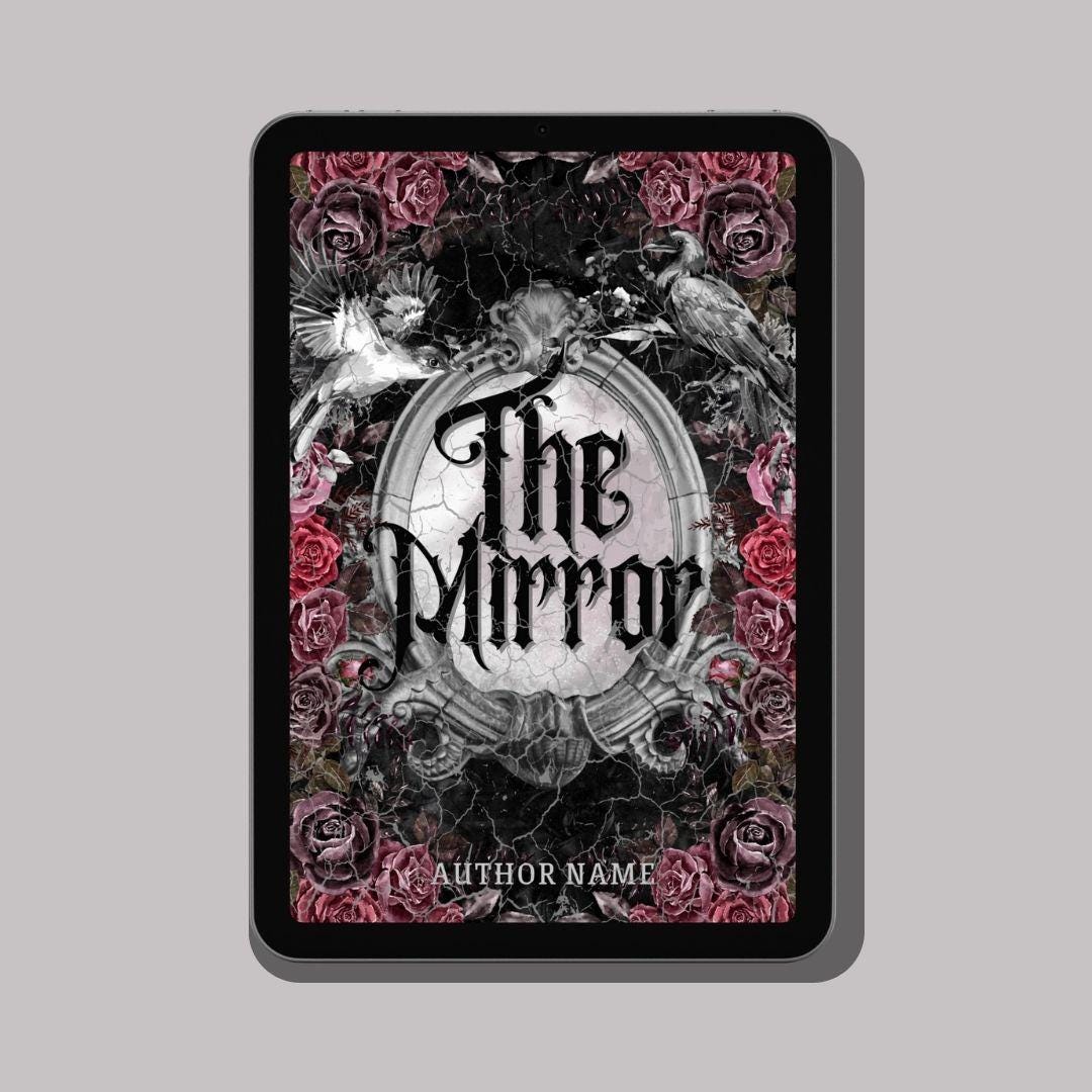 Premade Ebook Cover, Fantasy Romance, Romantasy, Dark Fantasy, Dark ...