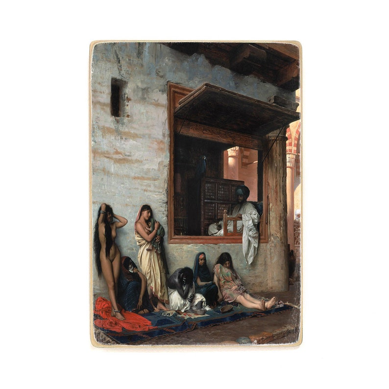 Jean-léon Gérôme the Slave Market 1871 Fine Art Print - Etsy