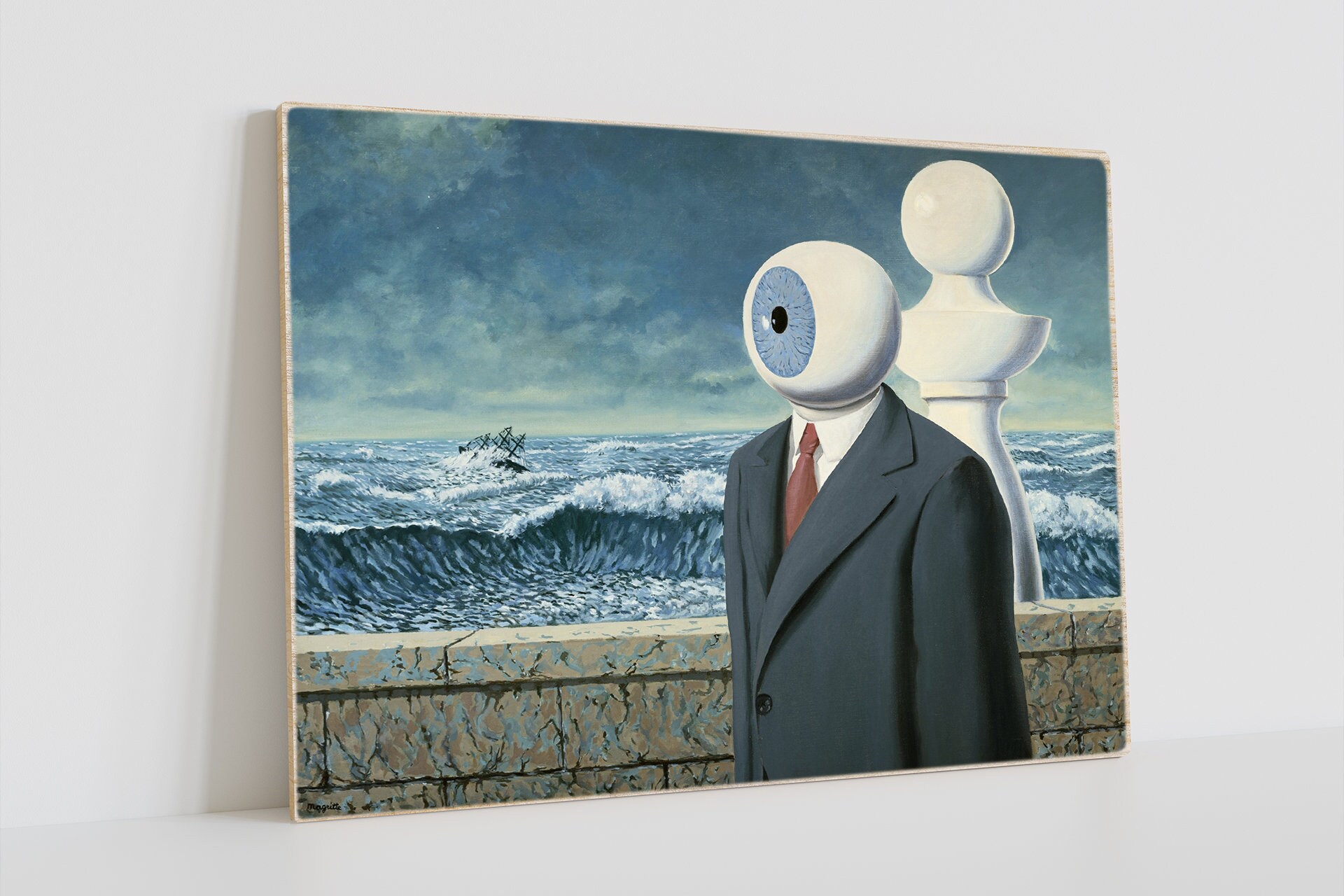 The Difficult Crossing Rene Magritte