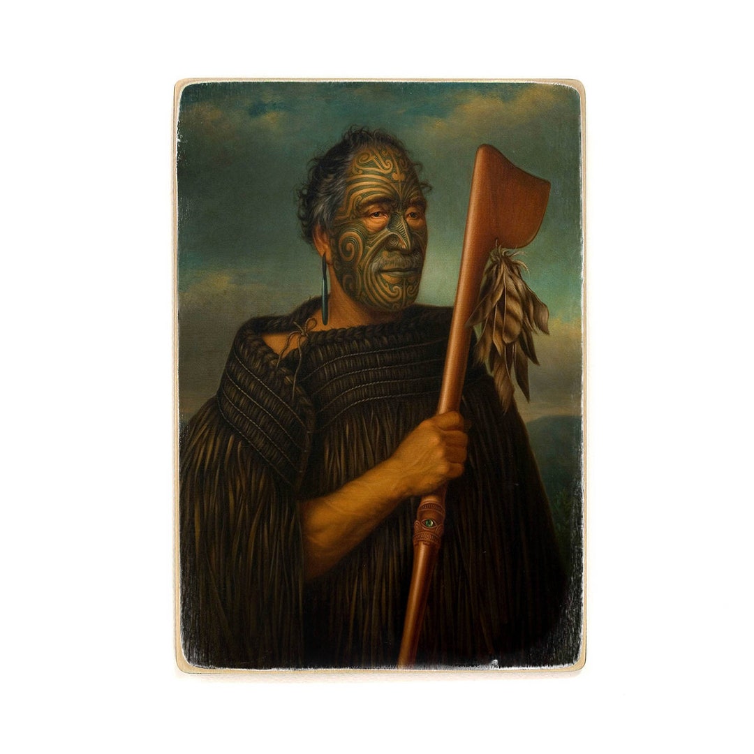 Gottfried Lindauer Tamati Waka Nene 1890 Maori Fine Art - Etsy Australia