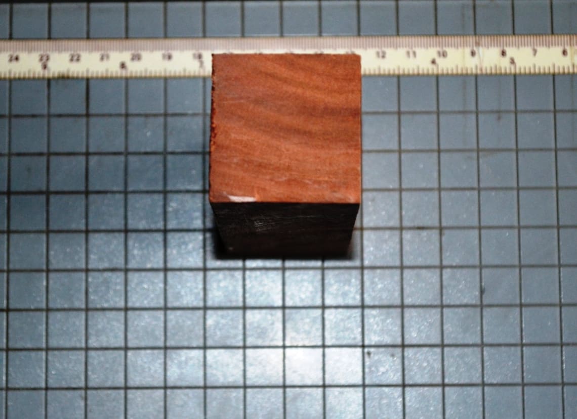 QUEBRACHO - SCHINOPSIS Spp. Wood BLANK 1 7/16" X 1 7/16" X 5" - 3.6CM X ...