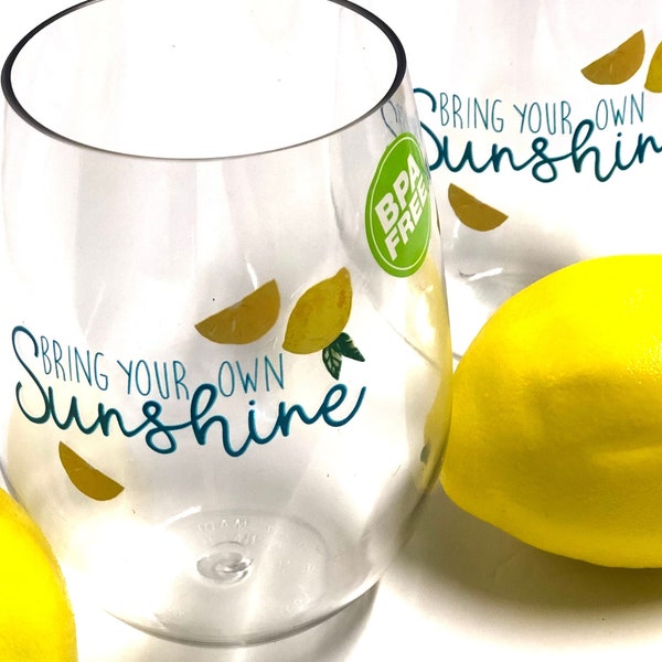 Lemonade Glasses - Etsy