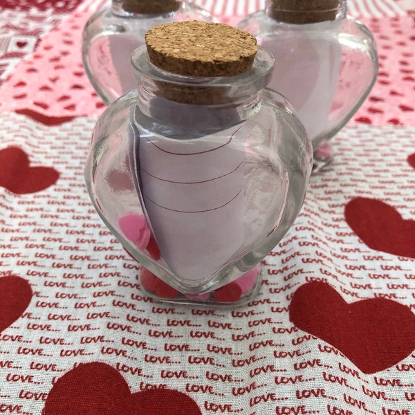 Heart Shaped Bottles - Etsy