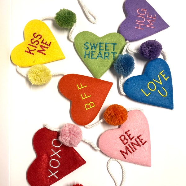 Heart Garland - Etsy