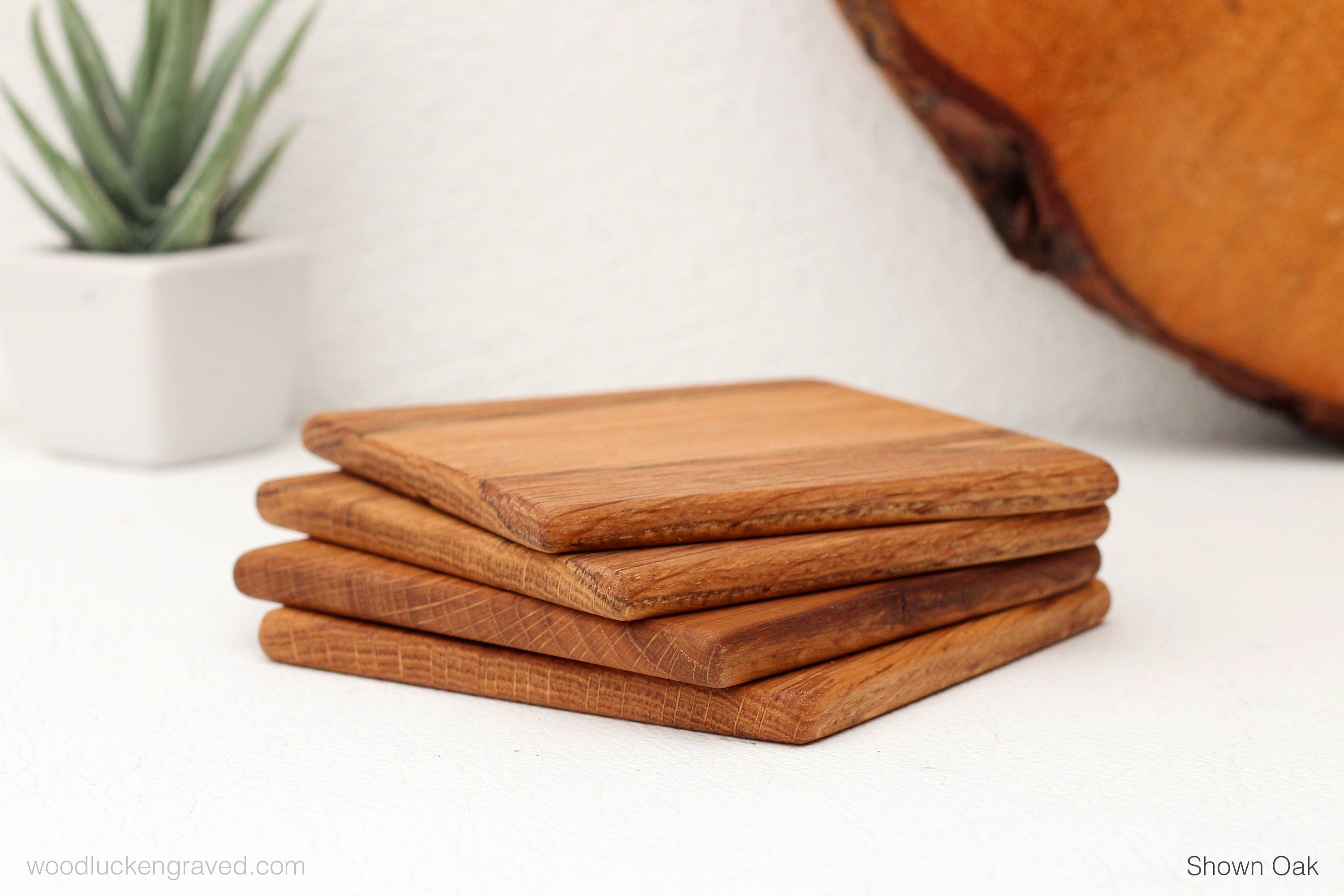 Personalized Coasters Wood Coasters Family Gifts Last Name - Etsy