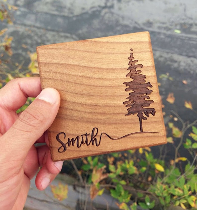 Personalized Coasters Custom Coaster Set Wedding Gift | Etsy