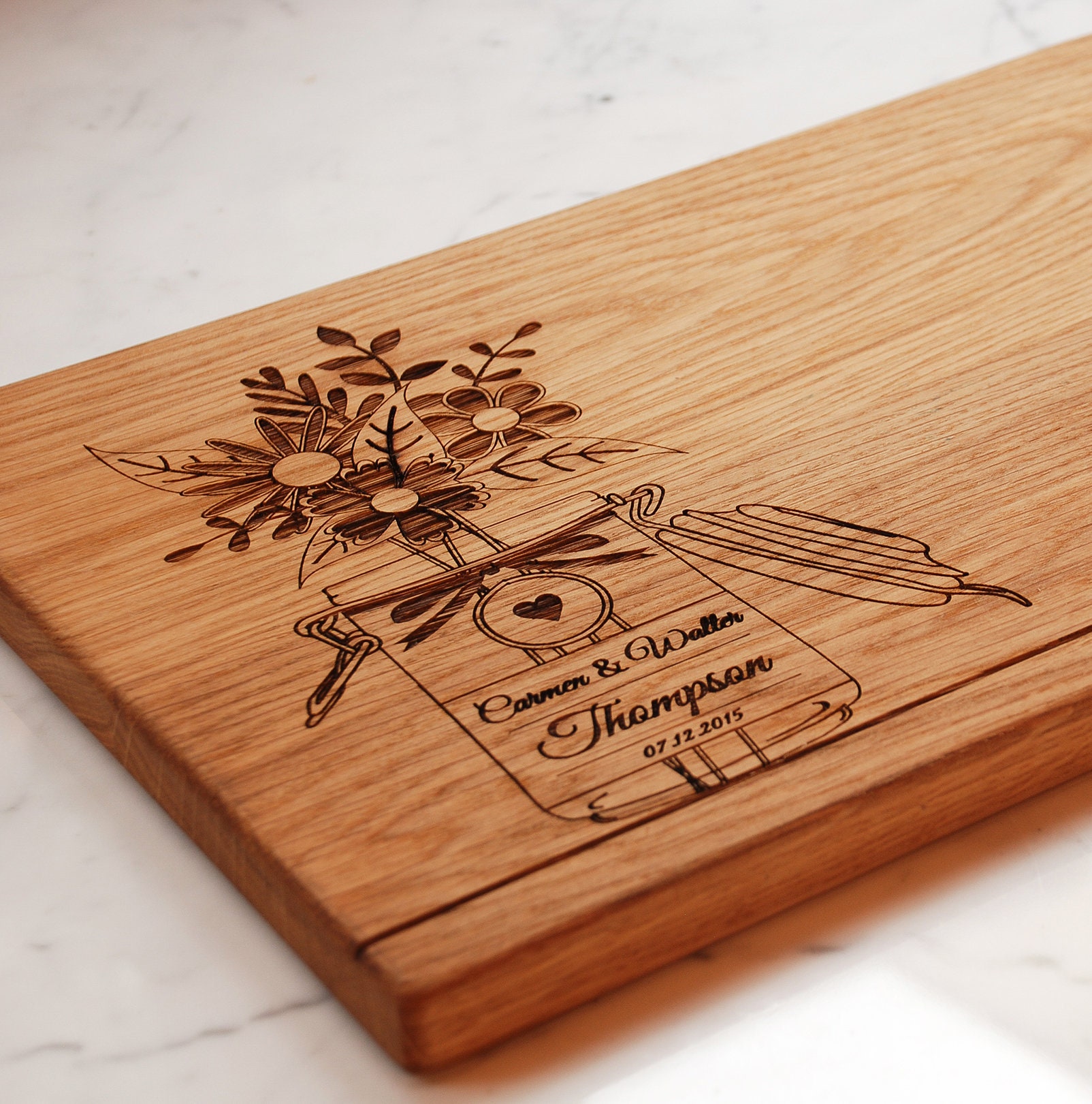 Custom Wood Cutting Board Personalized Mothers Day Gift Mom - Etsy