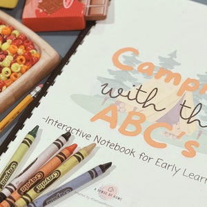 Interactive Notebook, Printables, Notebook, Camping Unit - Etsy