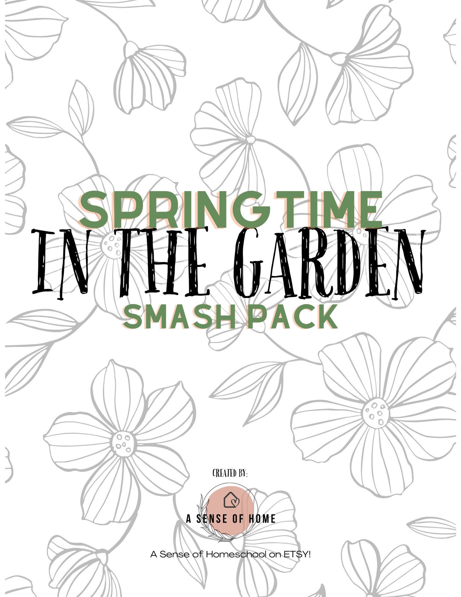 Springtime Learning Pack, Spring Printables, Preschool Printables ...