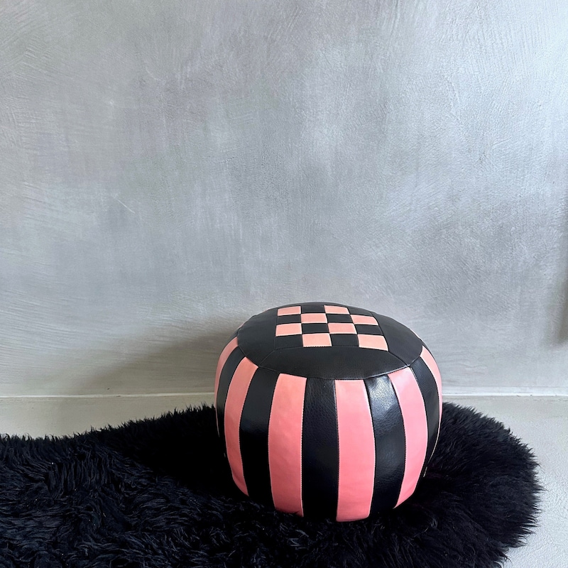 Pink Pouf - Etsy