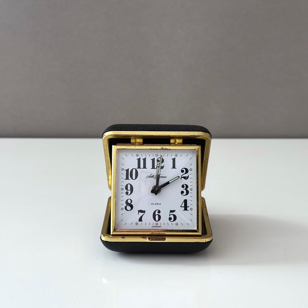 Seth Thomas Alarm Clock, Vintage Clock, Desk, Travel Alarm Clock - Etsy