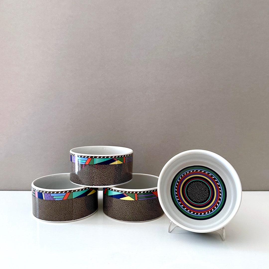 4 Rosenthal Scenario Metropol Cereal Bowl, Bowl, 90s - Etsy
