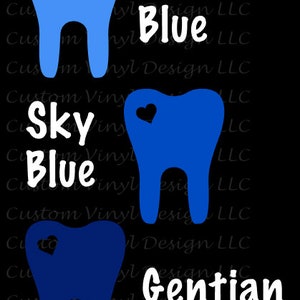 Tooth Decal - Tooth With Heart Self Adhesive Vinyl Decal Sticker ...