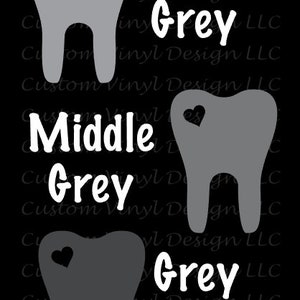Tooth Decal - Tooth With Heart Self Adhesive Vinyl Decal Sticker ...